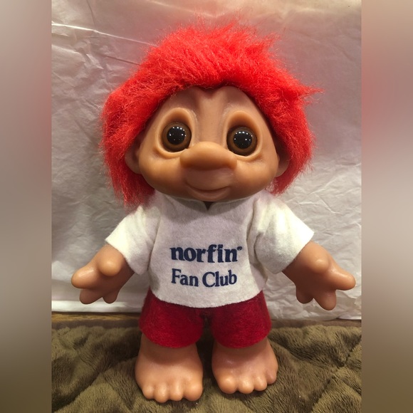 Toys | Rare Original 198 Norton Fan Club Troll Doll | Poshmark
